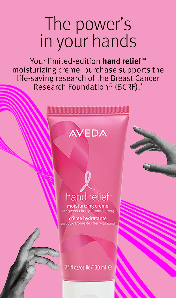 Aveda’s Limited-Edition Hand Relief Supports Breast Cancer Research